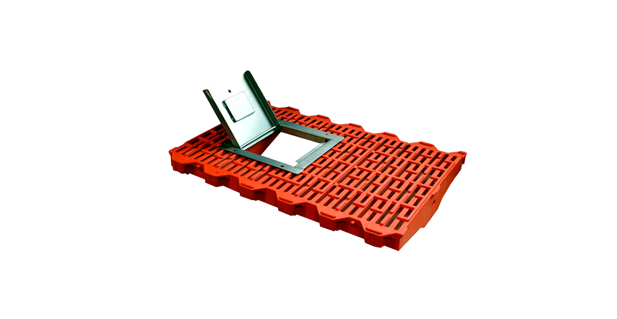 STAINLESS-STEEL CLEANING HATCH FOR SLATS | Exafan