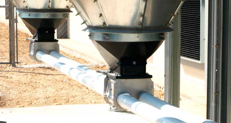 AUTOMATIC FEED TRANSPORT SYSTEM FOR POULRTY | Exafan