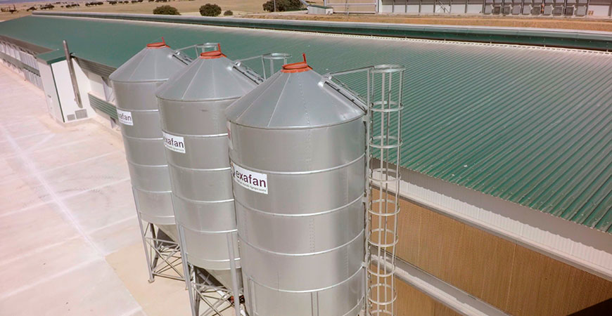 Silos de chapa lisa | Exafan