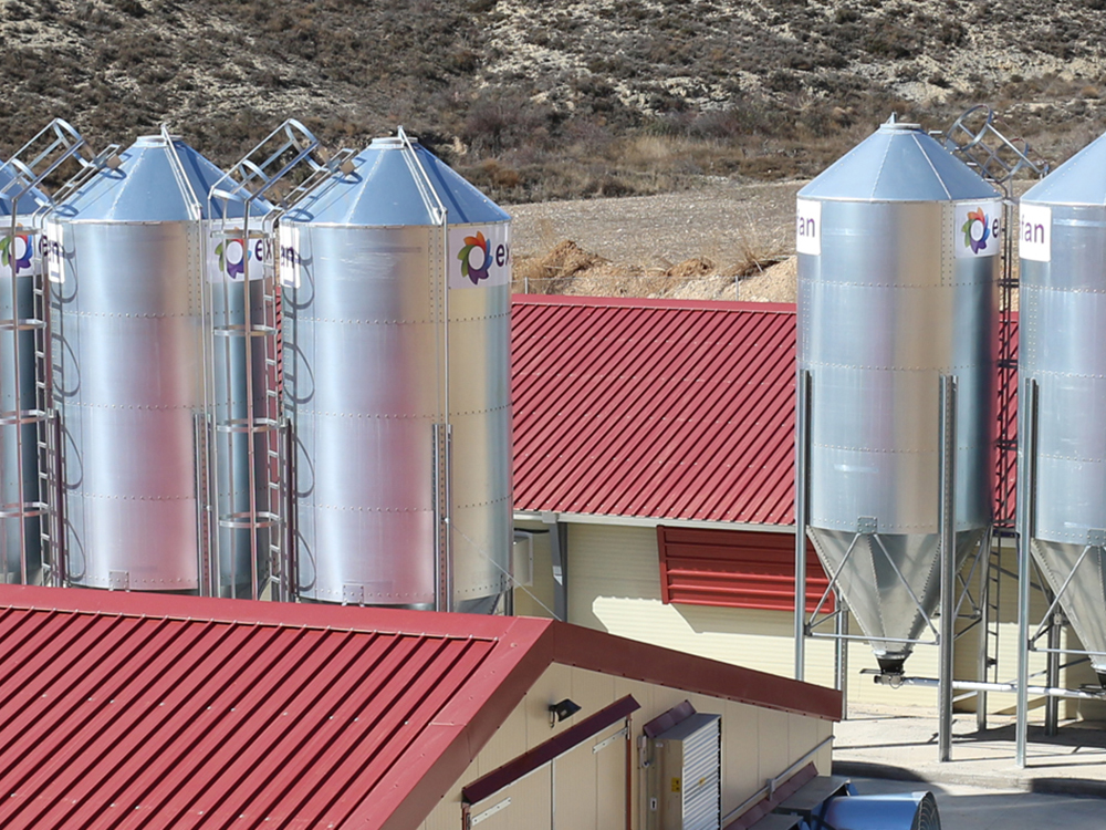 Silos de chapa lisa | Exafan